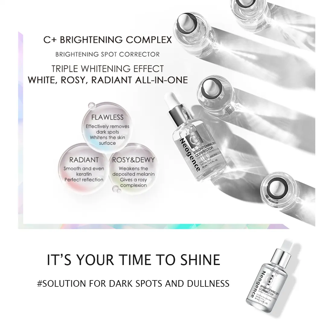Get Bright, Flawless Skin with Neogence Brightening Spot Corrector ...